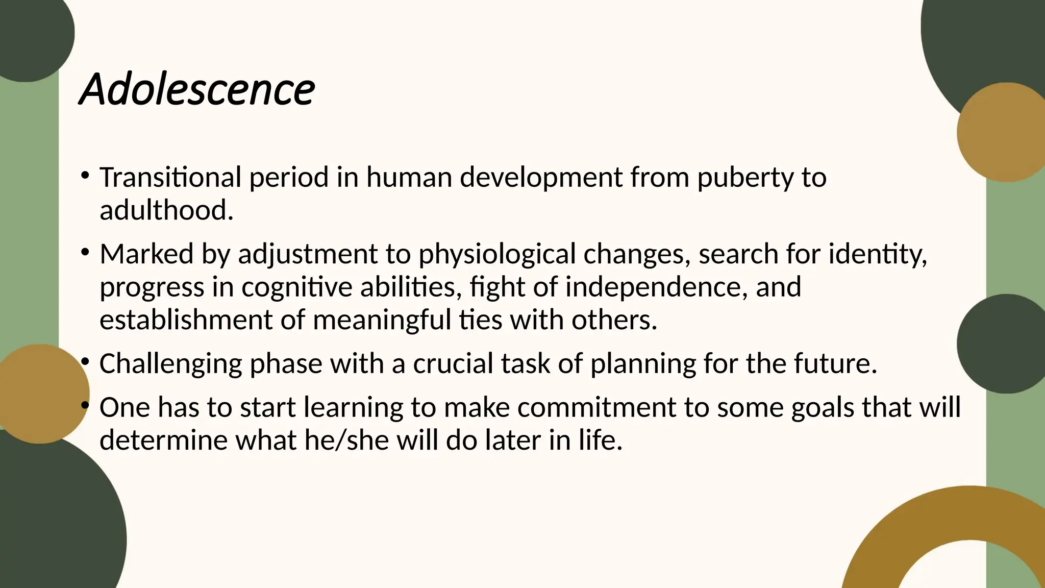 Personal Development: Lesson 1: Overview | PPT