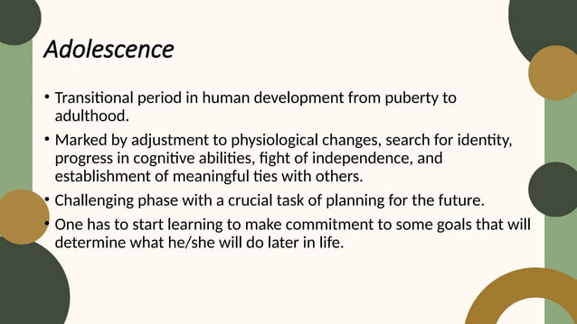 Personal Development: Lesson 1: Overview | PPT