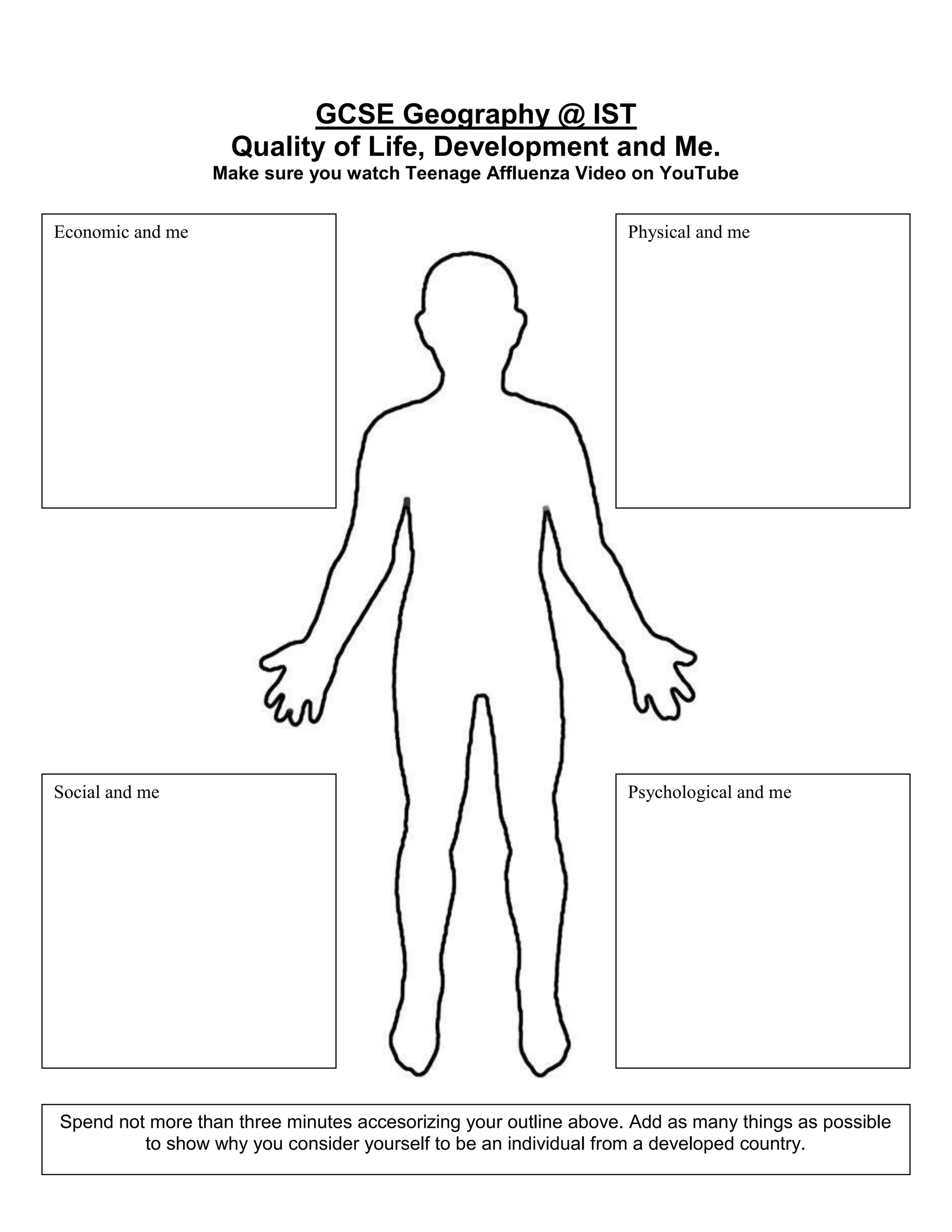 Economic Development - Lesson 1 OCR B Geography | DOCX