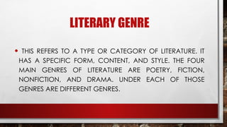 Lesson 1 - Philippine literature and 21st century literary genres.pptx
