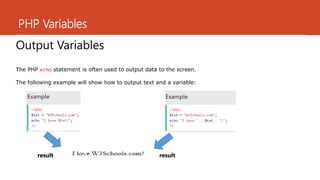 Lesson 1 php syntax | PPTX