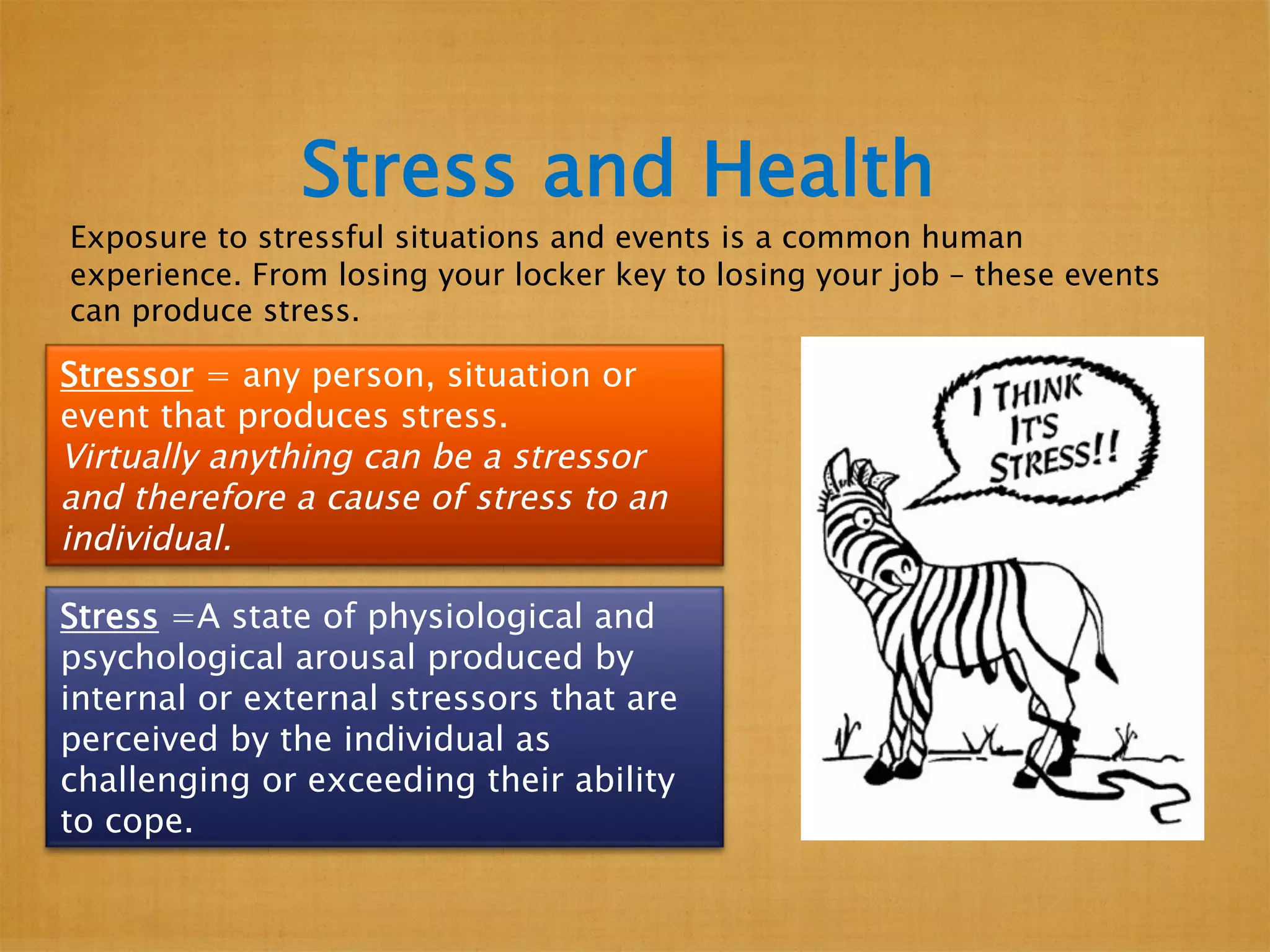 Lesson 1 physiological and psychological charactertistics of responses ...