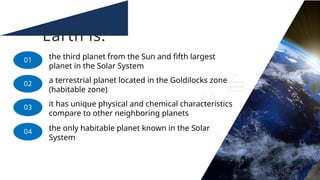 EARTH AND LIFE SCIENCE - INTRODUCTION TO THE PLANET EARTH | PPTX