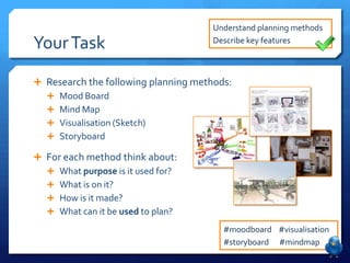 301 - Lesson 1 - Planning Methods | PPT