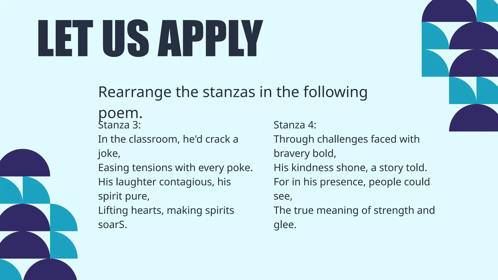 Lesson 1 - Poems, Lines and Stanzas.pptx