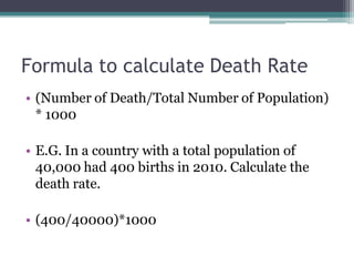 Lesson 1 population | PPT