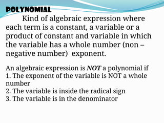 Lesson 1 - Polynomials and Types of Polynomials.pptx