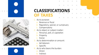 Lesson 1 Principles of Taxation (Income Taxation Principles) | PPTX