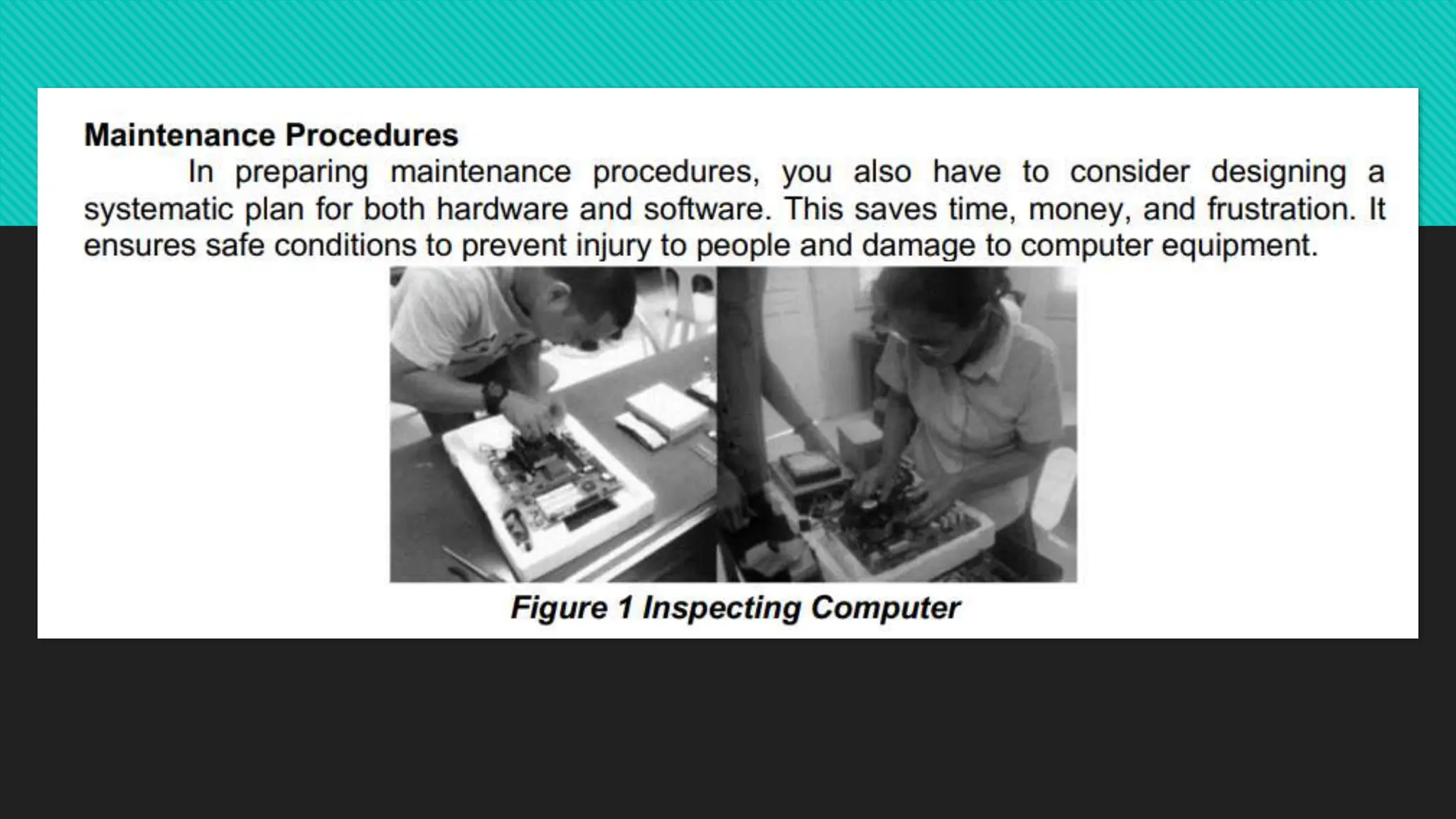 LESSON 1- Procedures in Planning and Conducting Maintenance.pptx