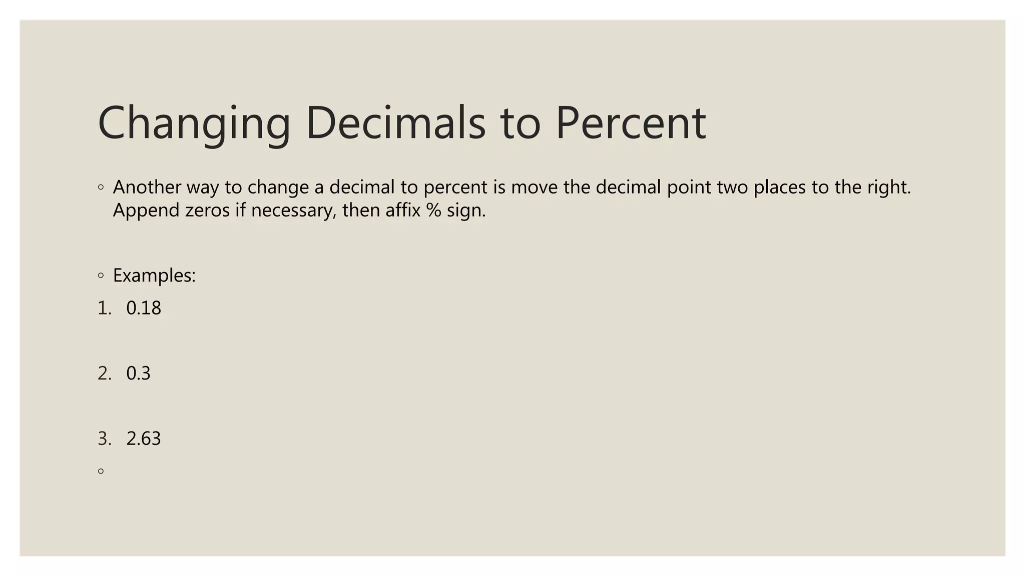 Lesson 1 - Quarter 3 (Percent in Relation to fraction, Ratio, and ...