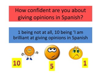 Lesson 1. range of opinions differentiated version | PPT