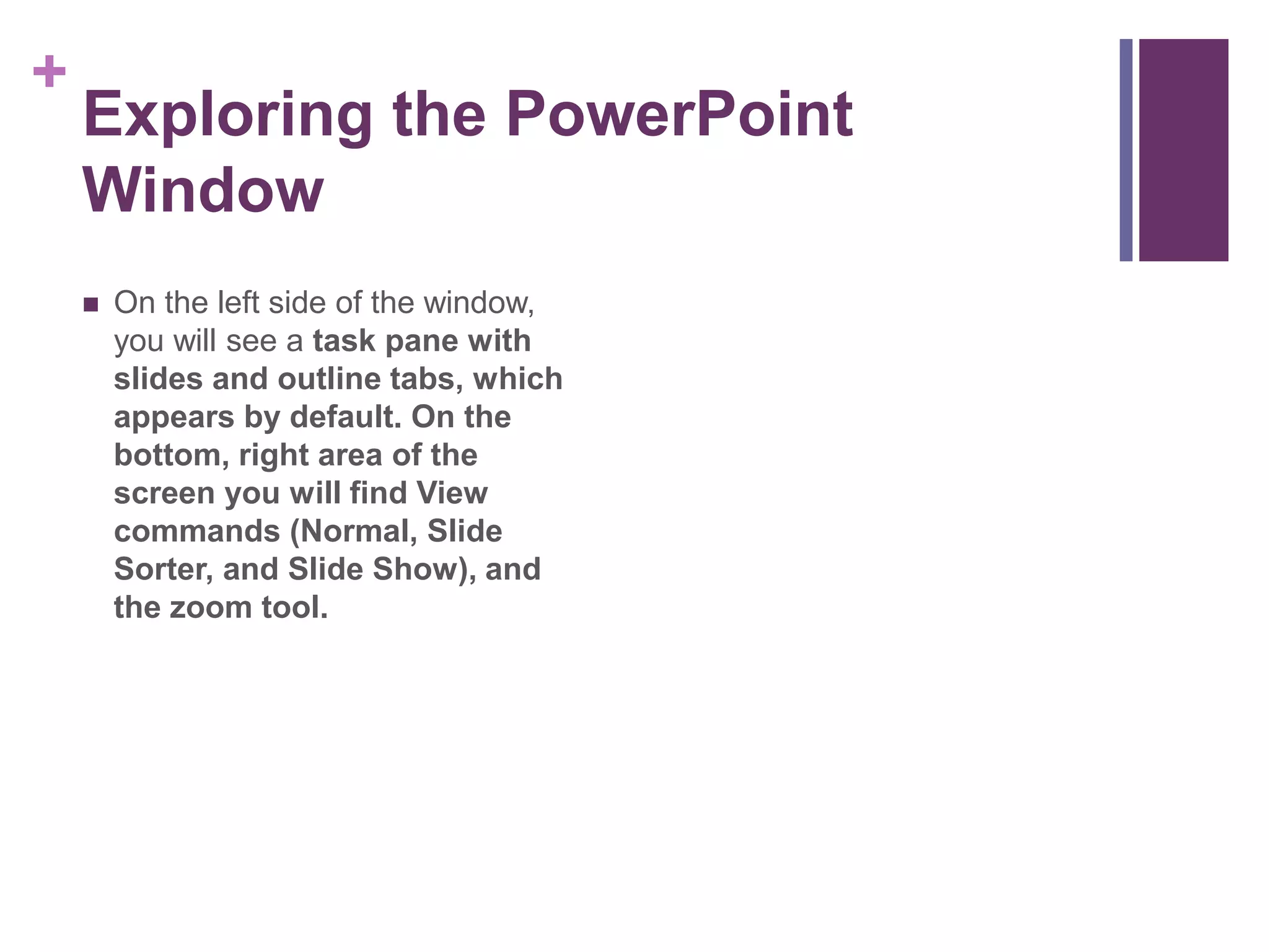 Lesson 1 seeting up your powerpoint presentation | PPT
