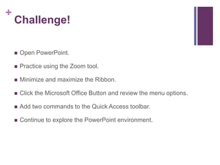 Lesson 1 seeting up your powerpoint presentation | PPT