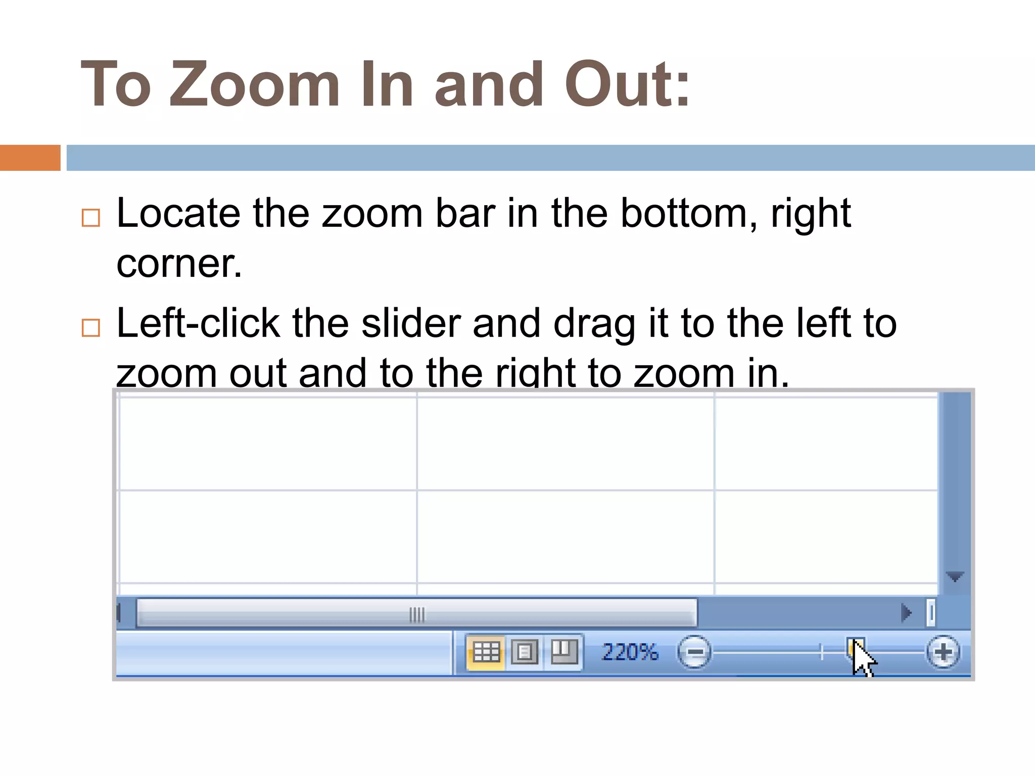 Lesson 1 setting up excel environment | PPT