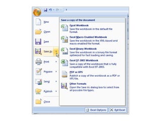 Lesson 1 setting up excel environment | PPT