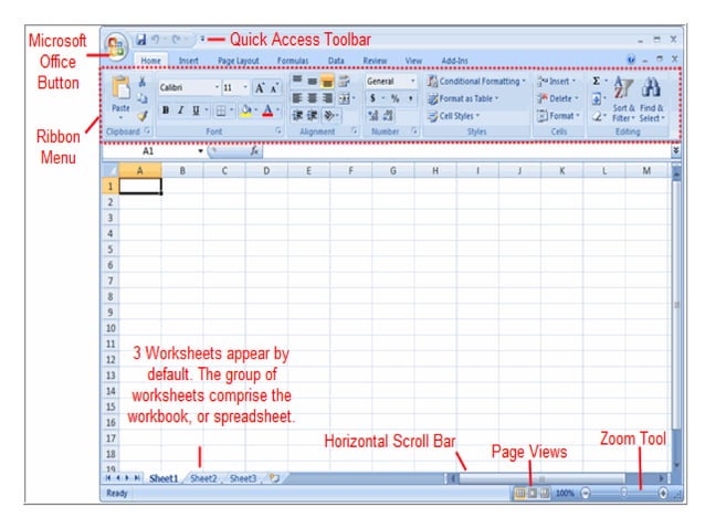 Lesson 1 setting up excel environment | PPT