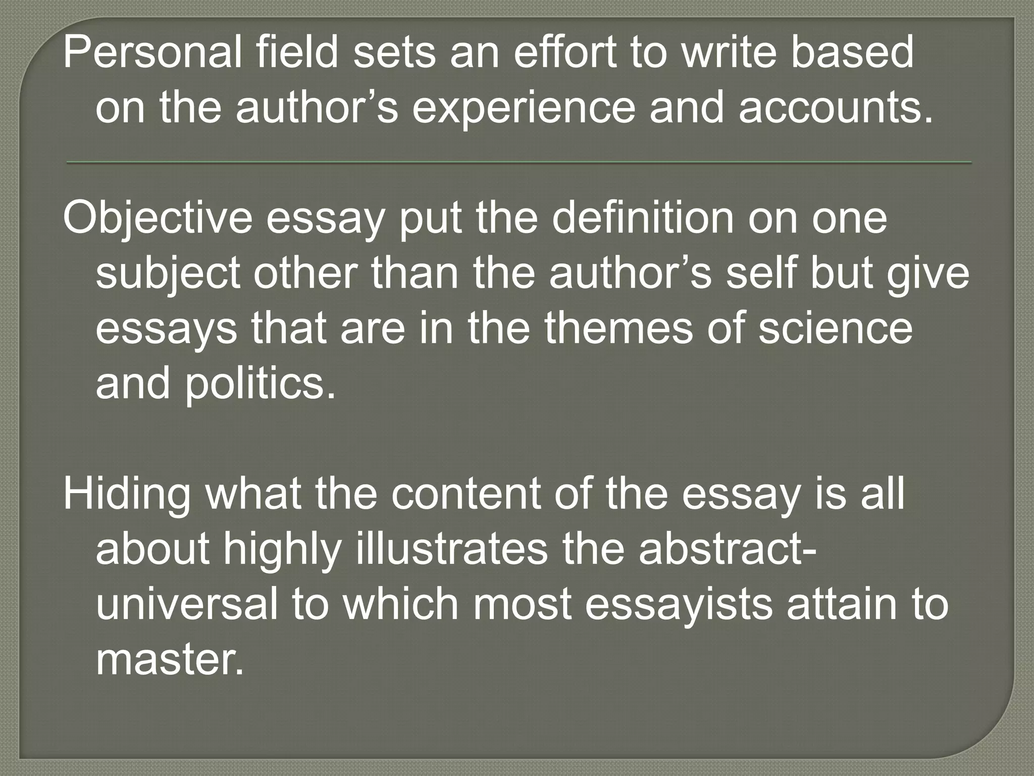 Lesson 1 - Essay Structure | PPTX | Homework and Study | Education