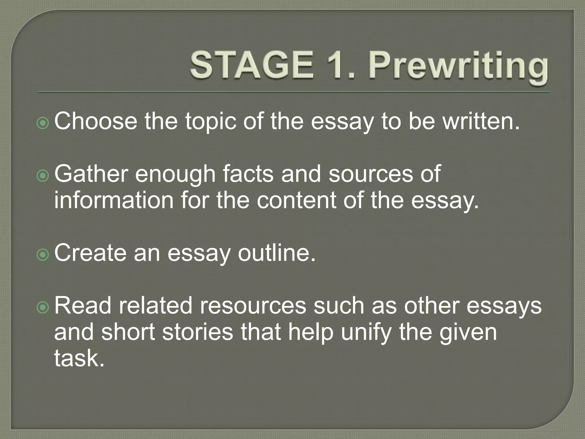 Lesson 1 - Essay Structure | PPTX | Homework and Study | Education