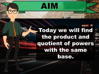Solving powers with the same base | PPTX