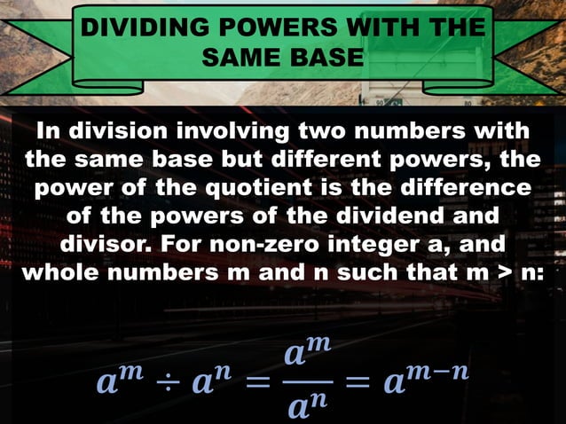 Solving powers with the same base | PPT
