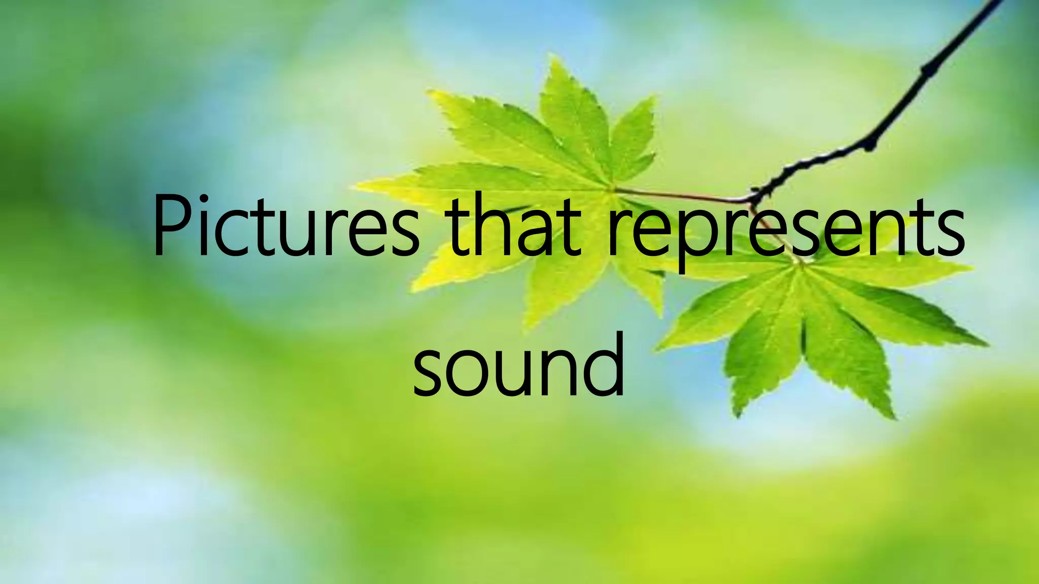 Sound and Silence | PPTX