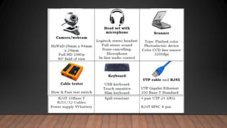 LESSON 1 - SPECIFICATION OF MATERIALS AND COMPONENTS.pptx