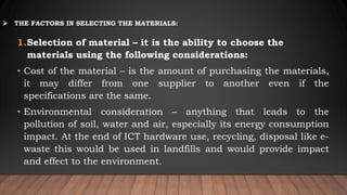 LESSON 1 - SPECIFICATION OF MATERIALS AND COMPONENTS.pptx