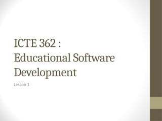 Lesson 1 - System Development LifeCycles_48b8340c0dd570b721da1199655b765e.pptx