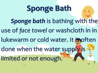 Lesson 1 taking a bath | PPTX