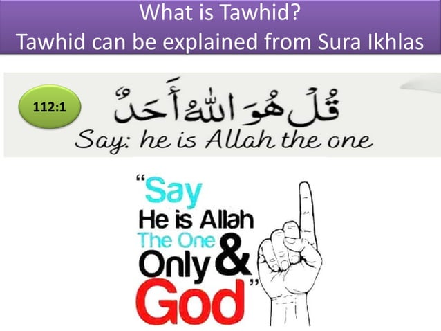 LESSON 1 - TAWHID.pdf | Islam | Religion & Spirituality