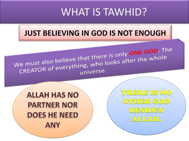 LESSON 1 - TAWHID.pdf | Islam | Religion & Spirituality