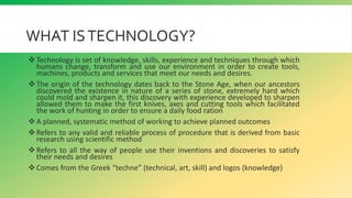 Lesson 1 Technology | PPTX