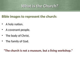 lesson1 - The church and its organisation.ppt