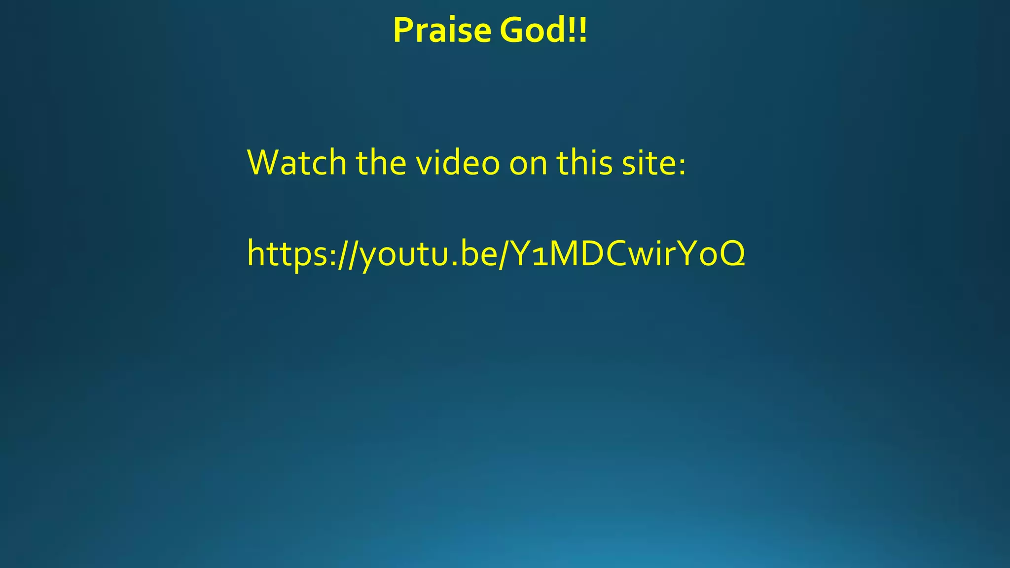 Lesson 1 the creation | PDF