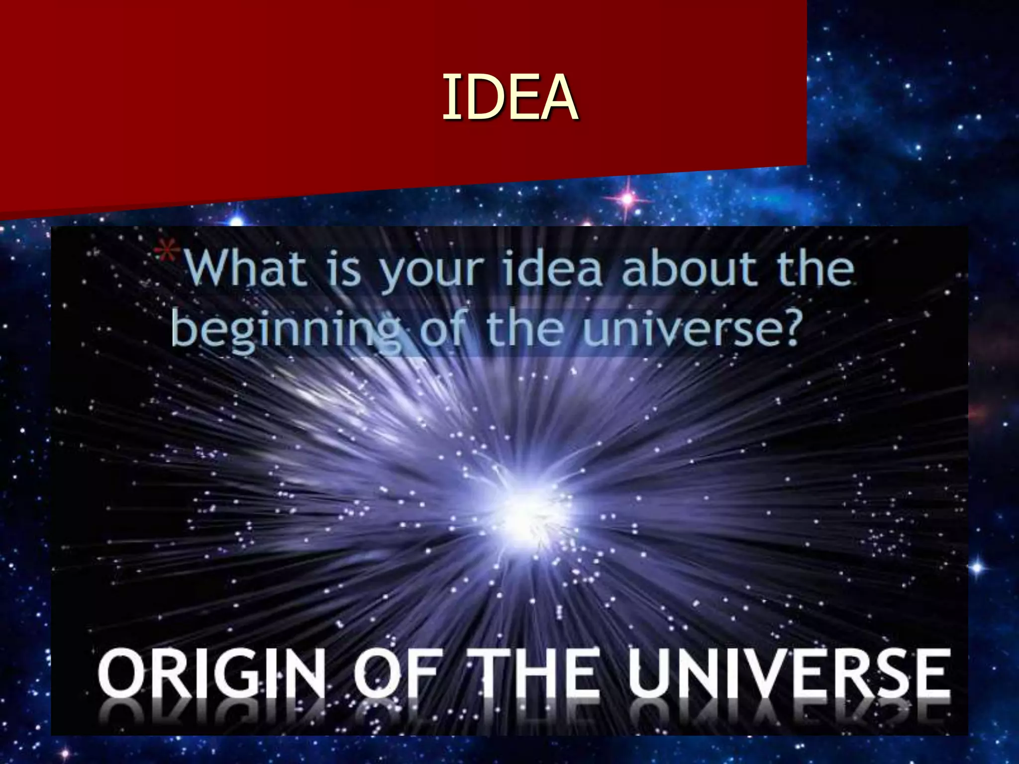 Lesson 1 the origin of the universe and solar system | PPT