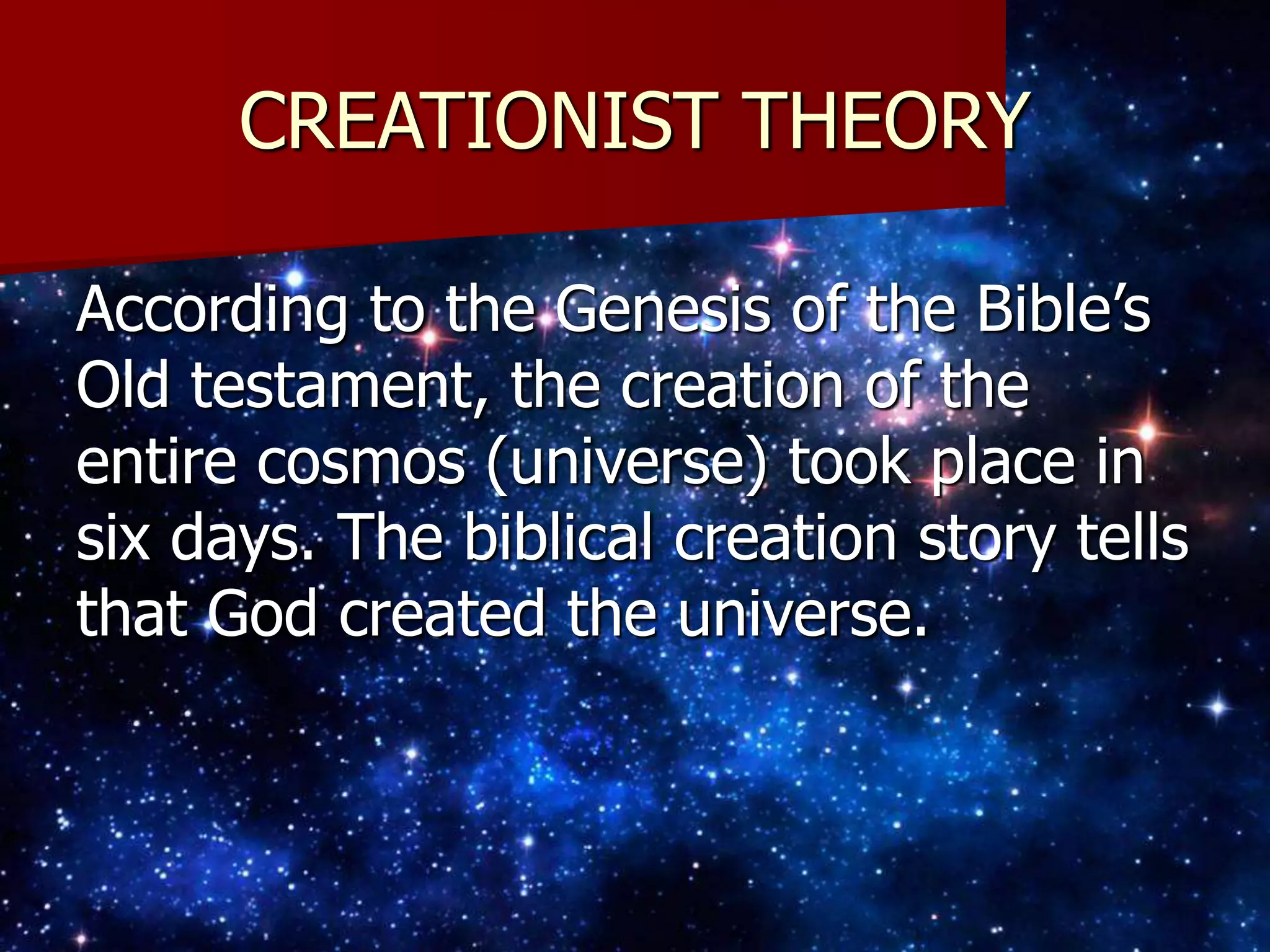 Lesson 1 the origin of the universe and solar system | PPT