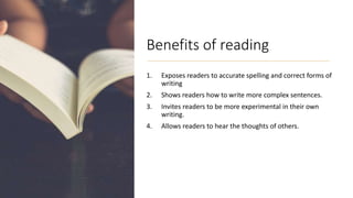 LESSON 1- The Reading and Writing Connection.pptx