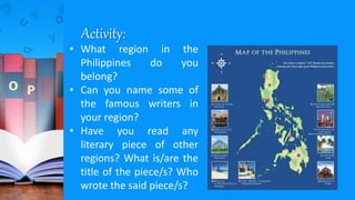 LESSON 1-THE REGIONAL APPROACH TO READING PHILIPPINE LITERATURE.pptx