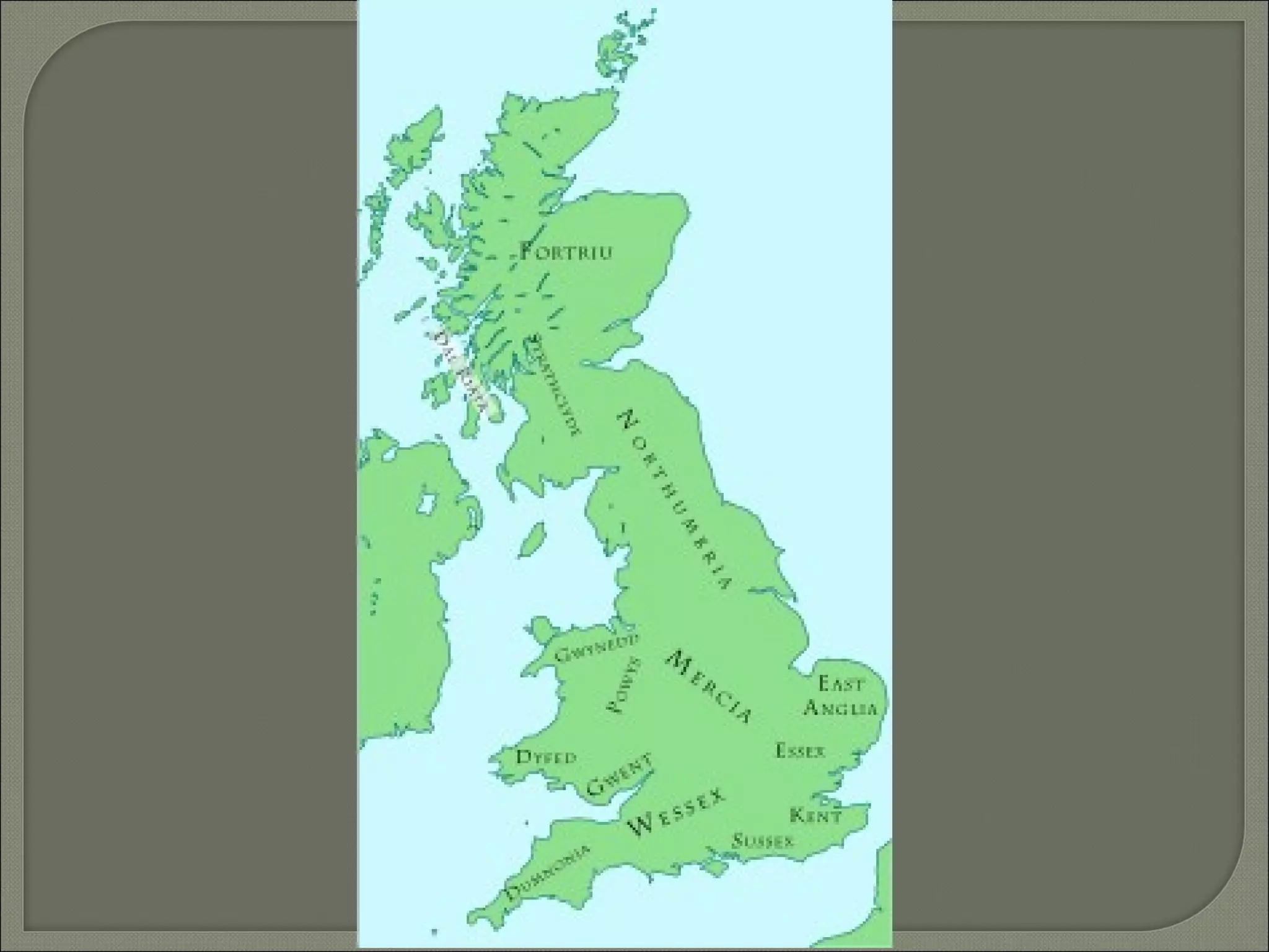 Lesson 1 - The Structure of Anglo-Saxon England | PPT