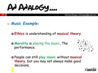 Lesson 1: Thinking about Ethics & Morality | PPTX