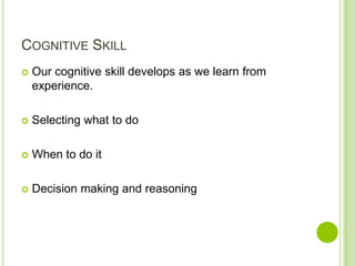 Types of skill | PPTX