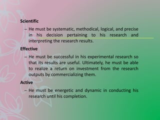 Lesson 1 values of research to man | PPTX