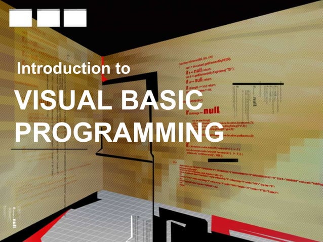 Lesson 1 Visual Basic Programmingppt 0399