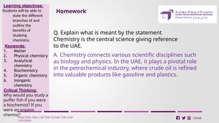 Lesson 1 - What is Chemistry suitable for all grades | PPT | Free Download