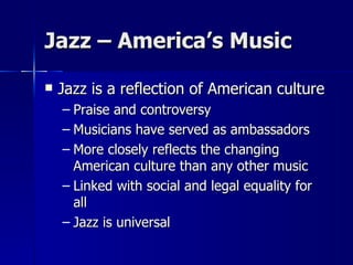 Lesson 1 what is jazz | PPT