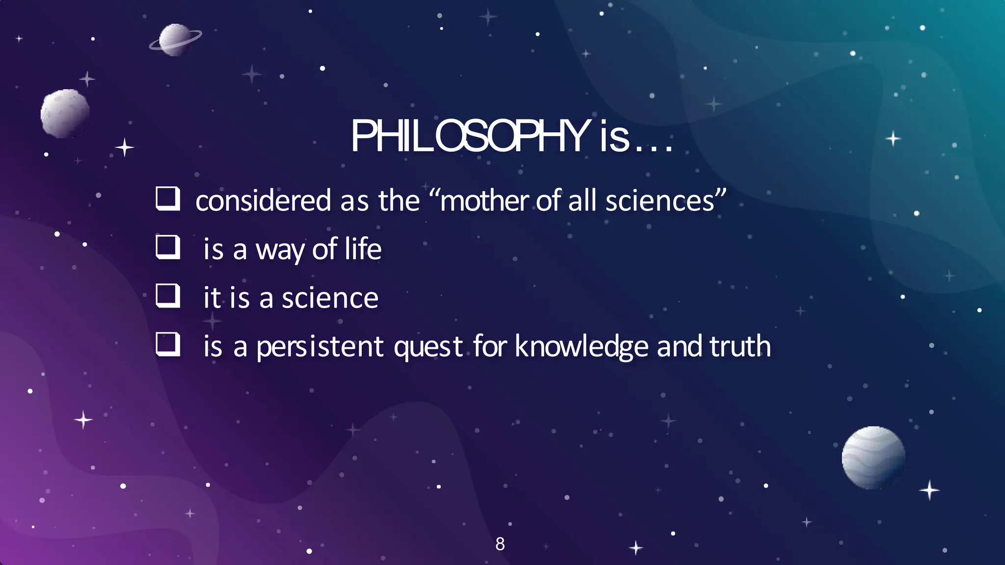 Lesson 1- What is Philosophy - Hand outs.pptx | Science
