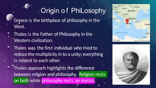Lesson 1- What is Philosophy - Hand outs.pptx | Science