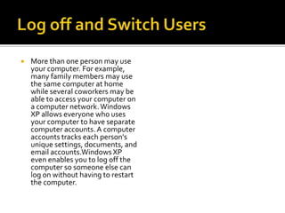 Lesson1 windows xp | PPT