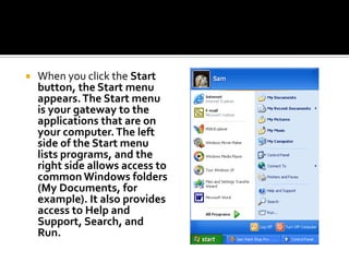 Lesson1 windows xp | PPT