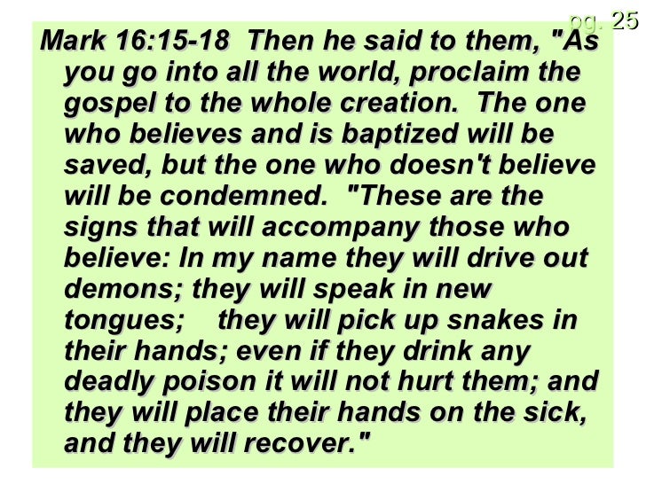 Foundation #8: Healing by Laying on Hands